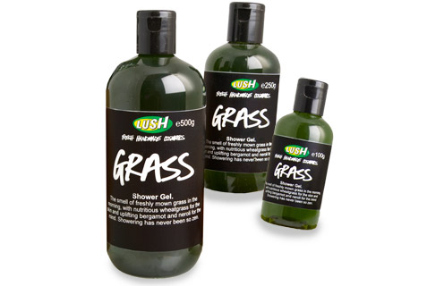 London Beauty Review: Lush "Grass" shower gel - evocative, but not in ...
