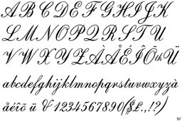CURSIVE WRITING: CURSIVE ALPHABETS