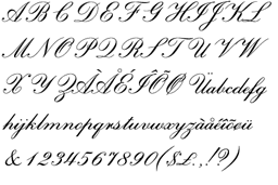 CURSIVE WRITING: CURSIVE ALPHABETS