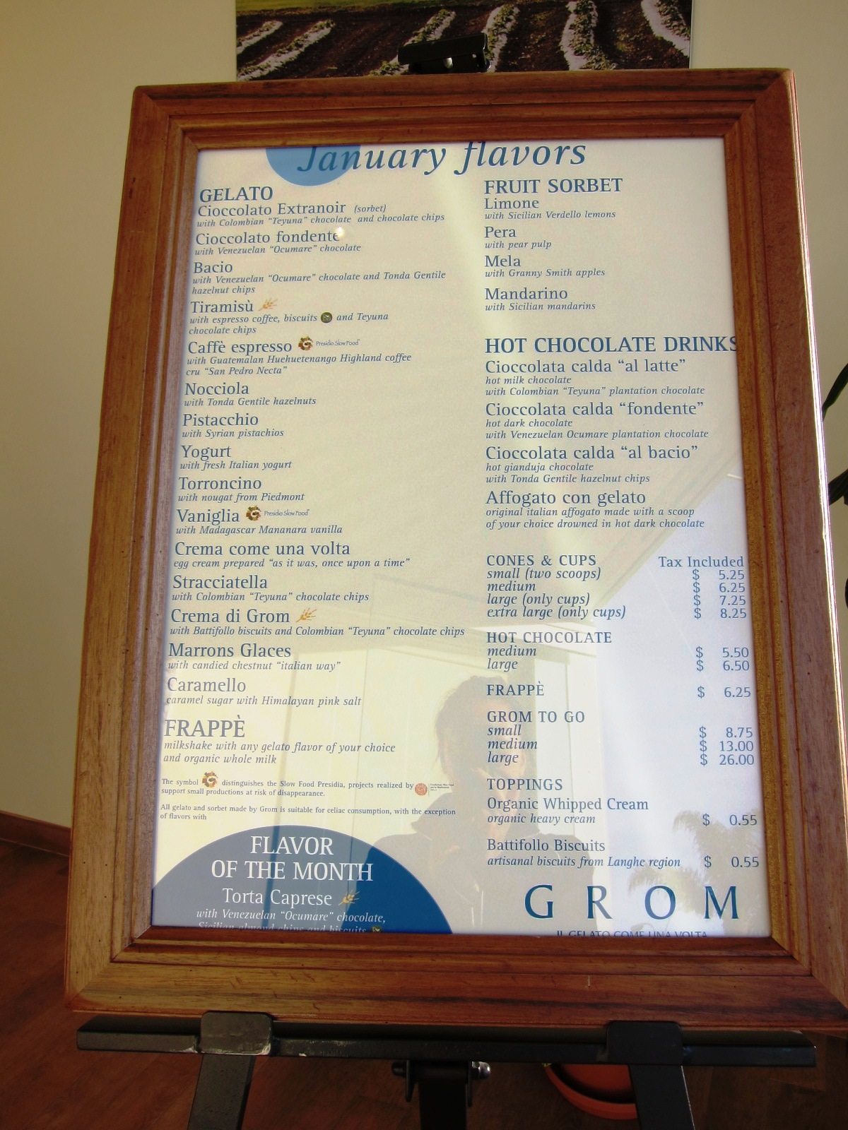 Doah's Hungry: Grom Gelateria