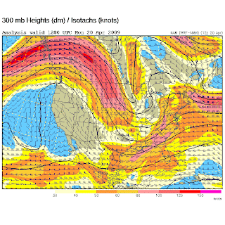 Victor Baten Maps: Isotachs Map
