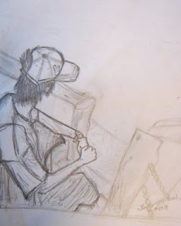 The Compulsive Art Hoarder: Tracy Garcia's Drawings