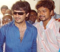 Superstars Ajith and Vijay Togetherphoto Gallery