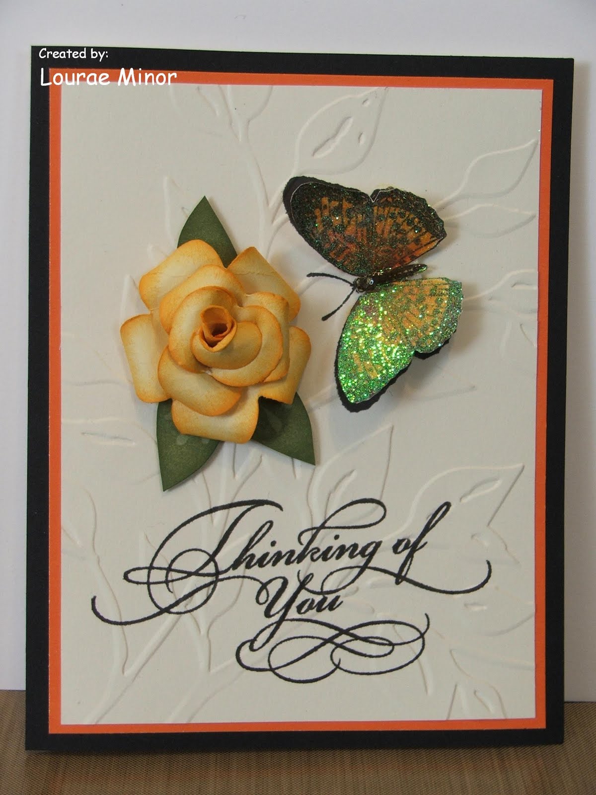 Minor Stamping: Paper Rose Cards