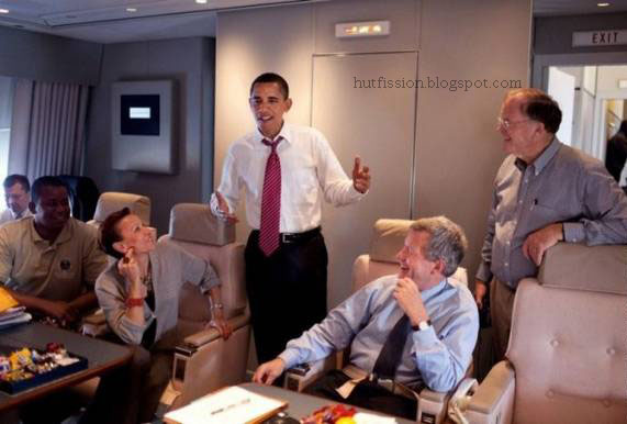 Obama Flight [Inside Photos]