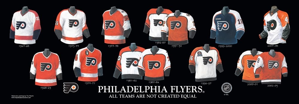 Philadelphia Flyers - Franchise, Team, Arena and Uniform History ...