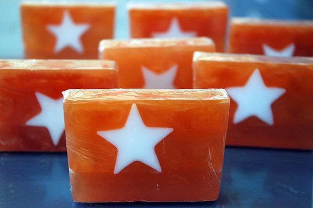 The Soap King: Warm Vanilla Sugar Star Soap