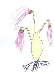 Pieces of Practice: Drawing Experiments/ Monsters