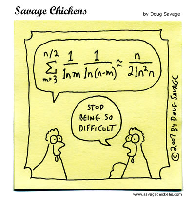 More Math Cartoons - An Engineer's Aspect