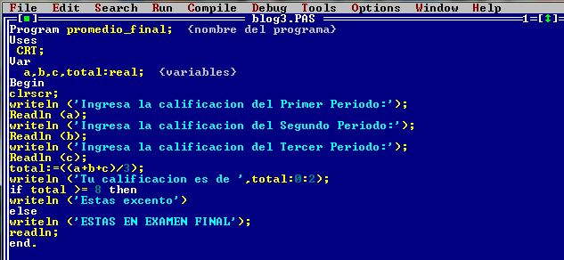 [Z]tuX's Blog: 5.- La sentencia selectiva IF [PASCAL]