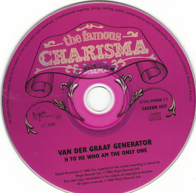 PH VDGG: The Famous Charisma Label