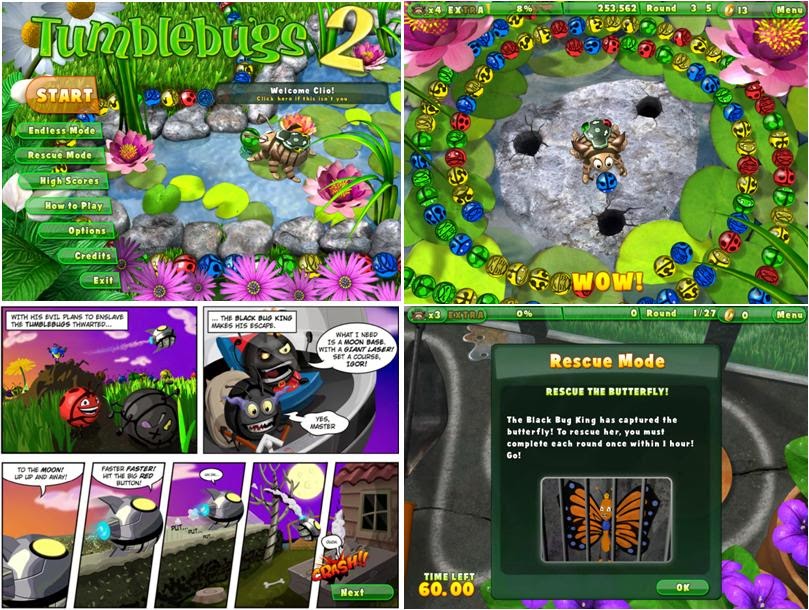 Mini Games Review: Tumblebugs 2