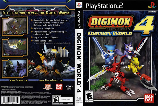 Blog Do Nerdao: Digimon World 4 (Ps2)