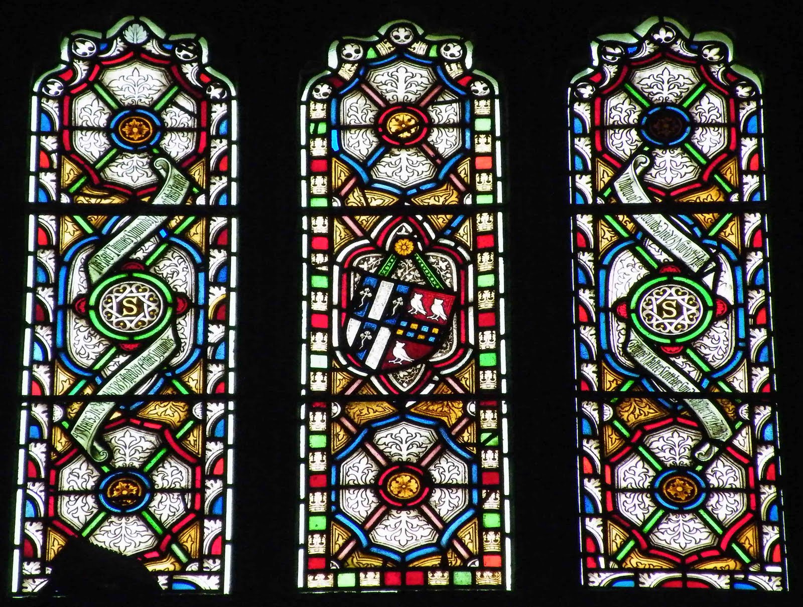 Cumbrian churches: Kendal Parish church Clerestory windows