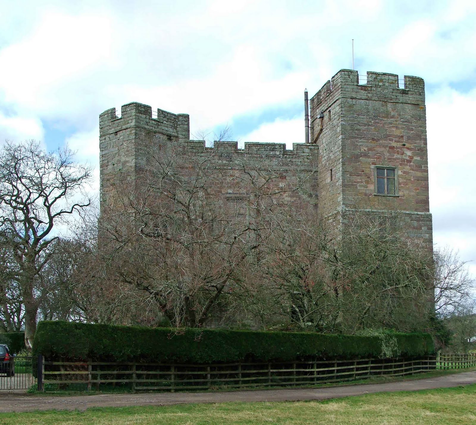 The castles, towers and fortified buildings of Cumbria: Dacre Castle, Dacre