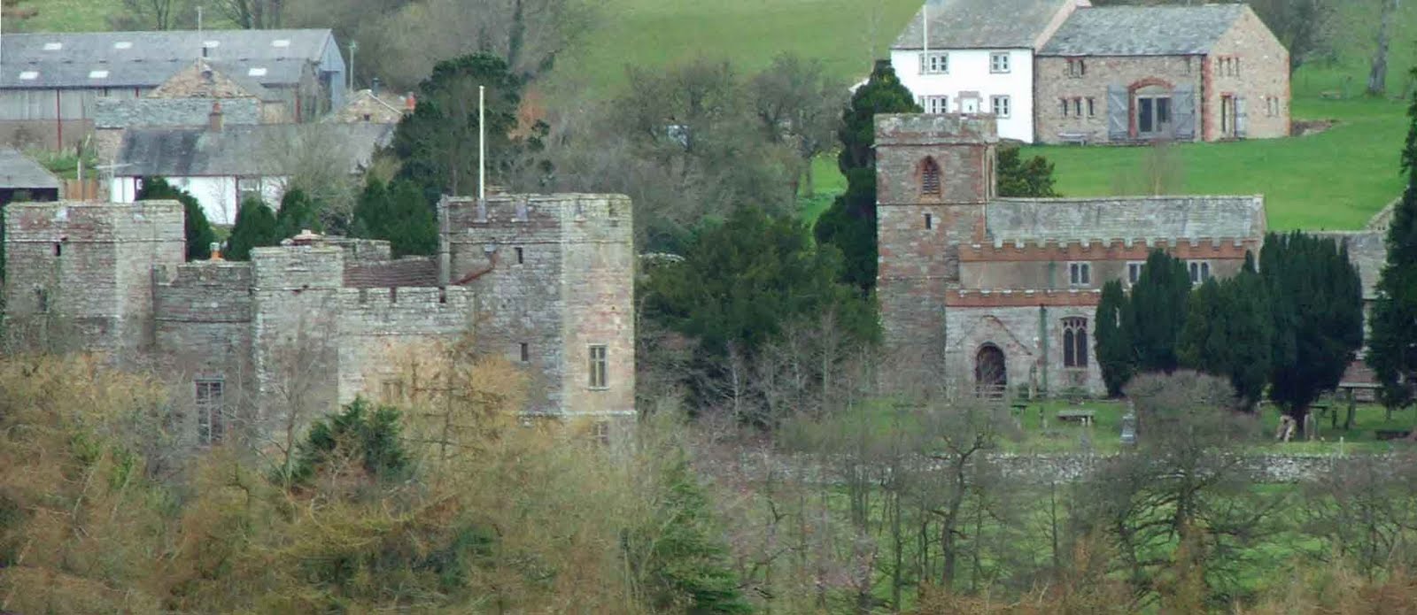 The castles, towers and fortified buildings of Cumbria: Dacre Castle, Dacre
