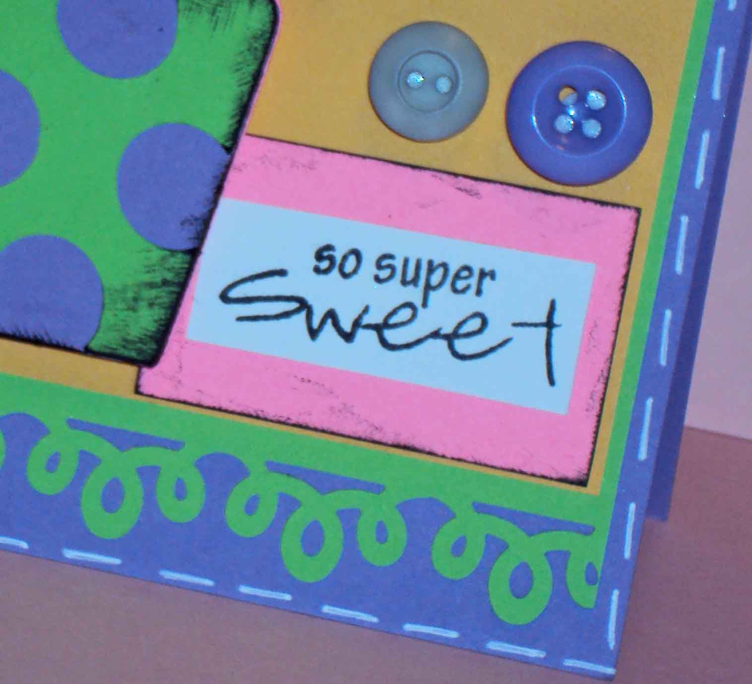 Inking it Up: Card Tutorial 35: so super SWEET-Sweet Treats