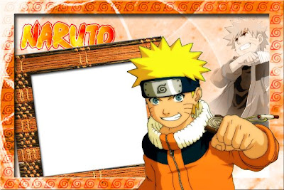 Moldura em PNG de Naruto - Amanhã é outro dia
