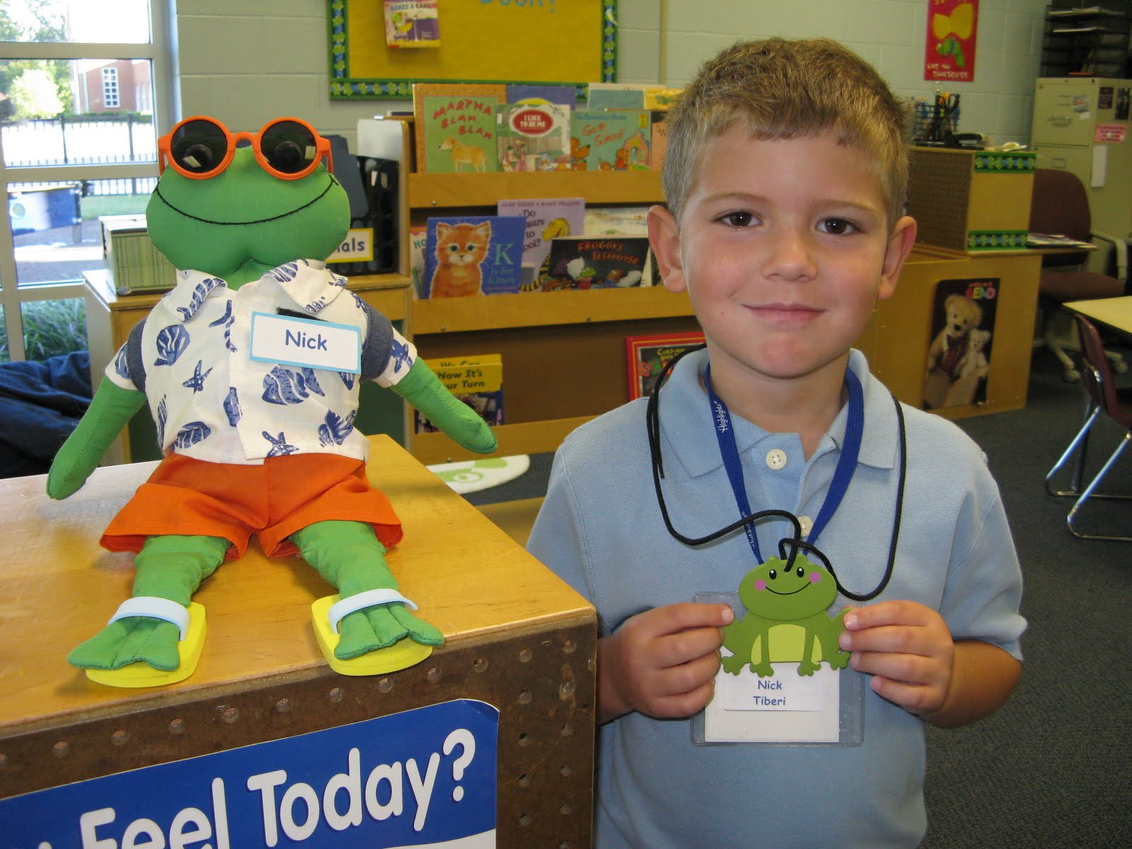 NEWS FROM THE PRE-K "A" PAD: FRIENDLY FROG