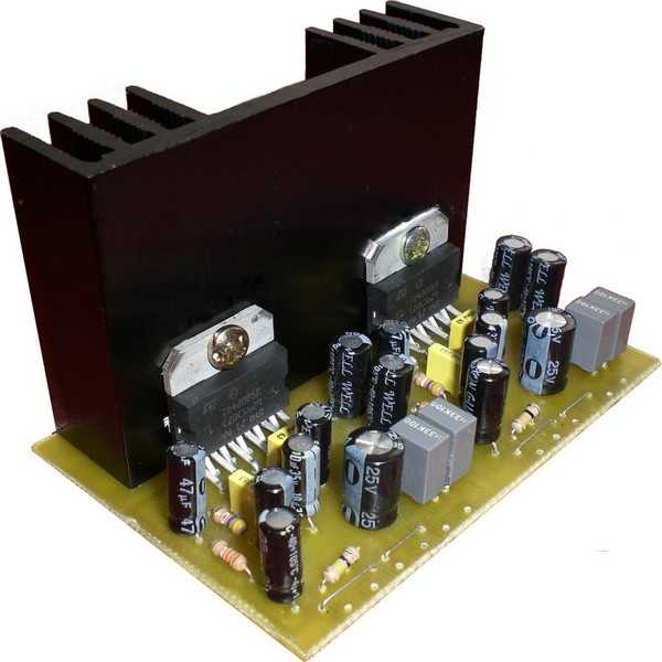 world technical: 2x20 Watt Stereo Amplifier