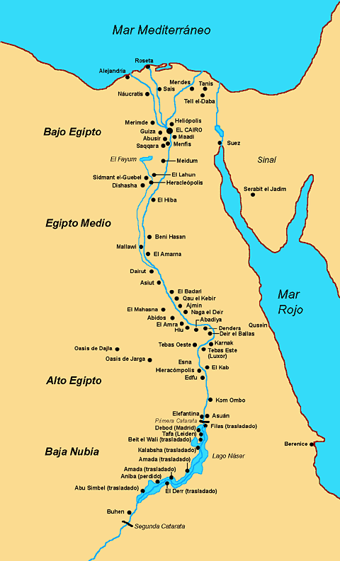 Egipto y su Historia: DINASTIAS EGIPCIAS