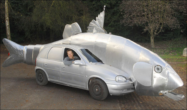 Bass Fish Art Car | Top Gear