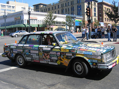 Bumper Sticker Art Car | Top Gear