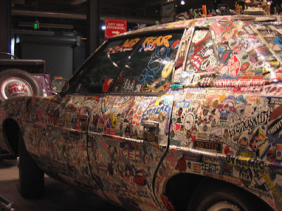 Bumper Sticker Art Car | Top Gear