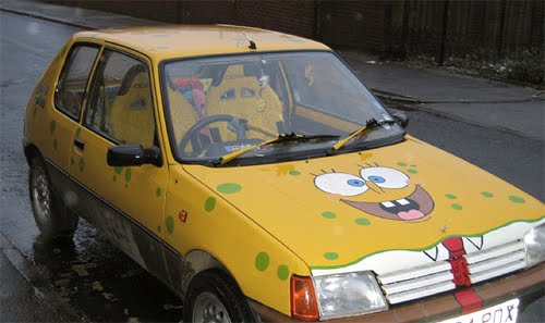 10 Insane SpongeBob Art Cars - Insanity Intervention in the House | Top ...