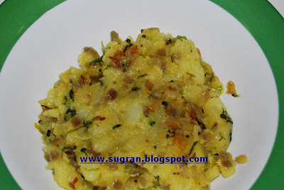 Sugran: Potato Bhaji