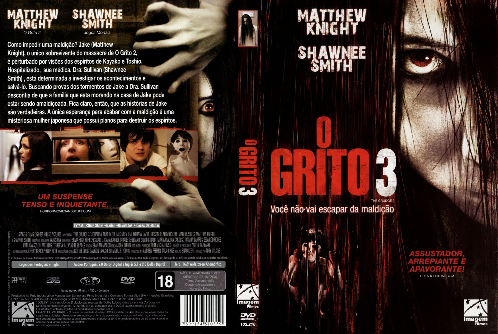 Capas e Rotulos JULIANO DVD: O Grito 3 - Capa