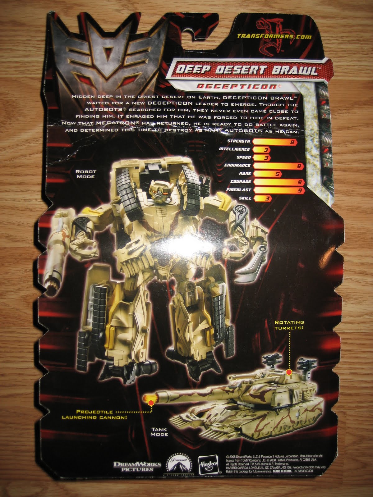 noboxtospeakof ( no box to speak of ): Transformers 2 Deluxe Class Deep ...