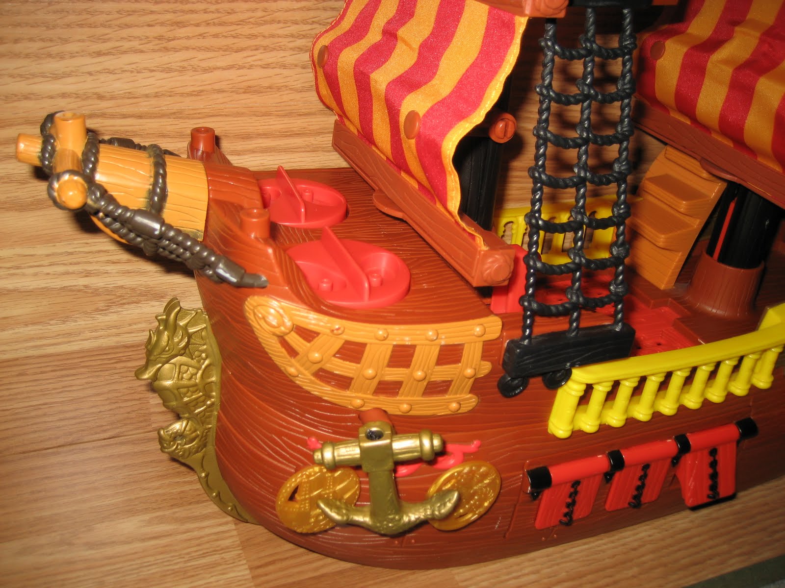 noboxtospeakof ( no box to speak of ): Imaginext Adventures Pirate Ship ...