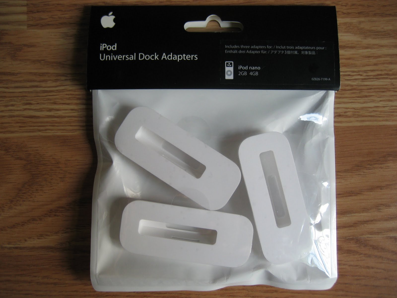 noboxtospeakof ( no box to speak of ): Apple iPod Nano Dock Adapters 3 ...