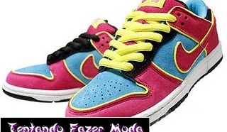 Tentando Fazer Moda: Tênis Colorido