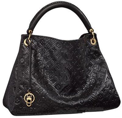 ARIA: LOUIS VUITTON PYTHON ARTSY BAG
