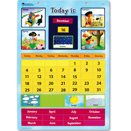 One Savvy Mom ™ | NYC Area Mom Blog: Magnetic Learning Calendar from ...