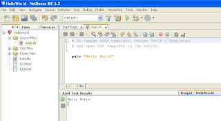 Options Trading Robot Development: Proof Of Concept - 7 of 8 : NetBeans Ruby Plugins