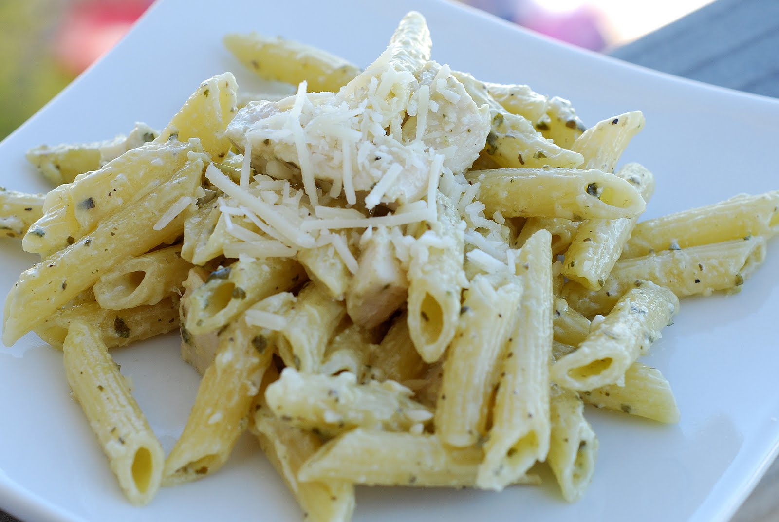 See Jane In The Kitchen Easy Chicken Pesto Penne