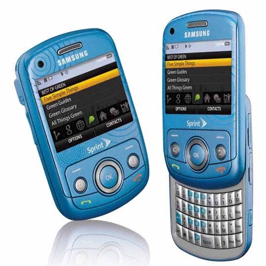 A phone made of corn?