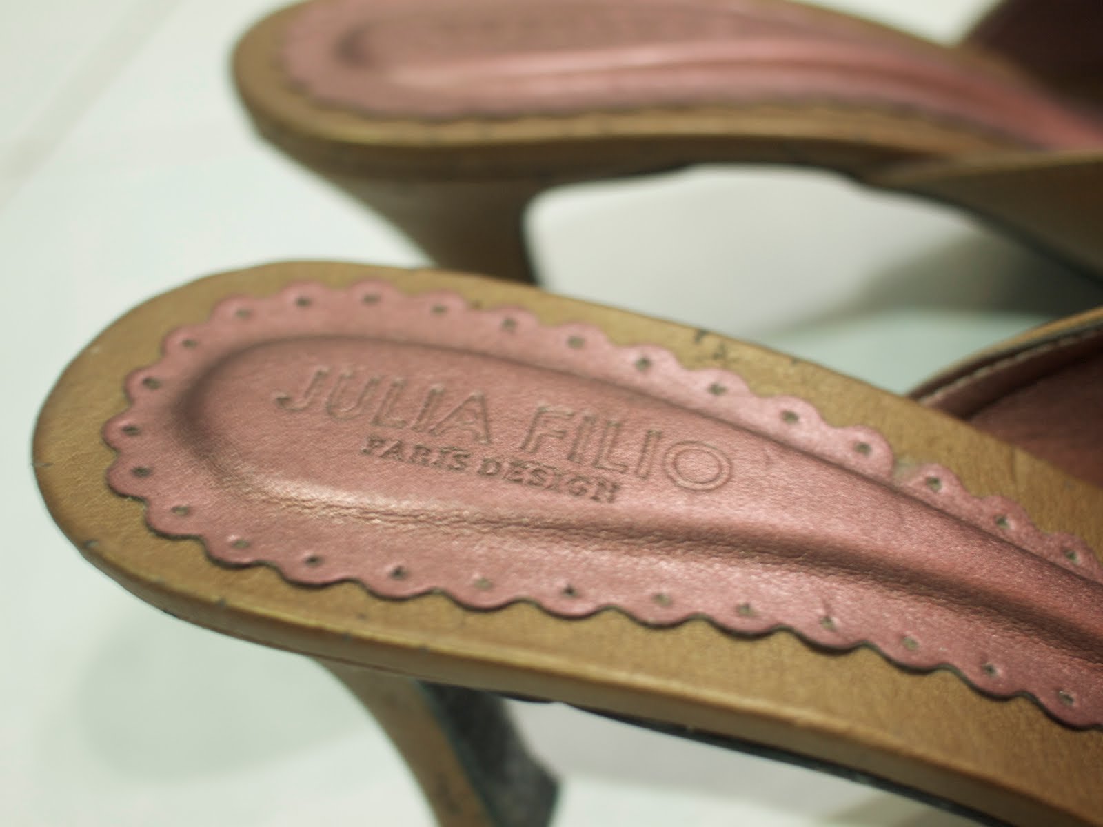 Pyjamas and Pre-loved Online: Julia Filio Paris Design shoes