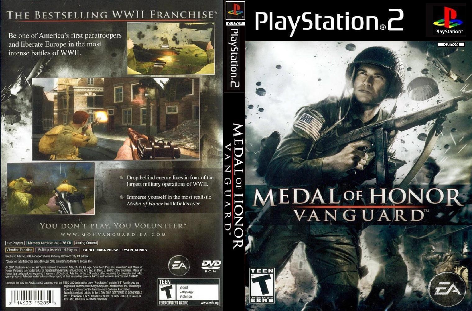 PS2: Medalla de honor: Vanguard