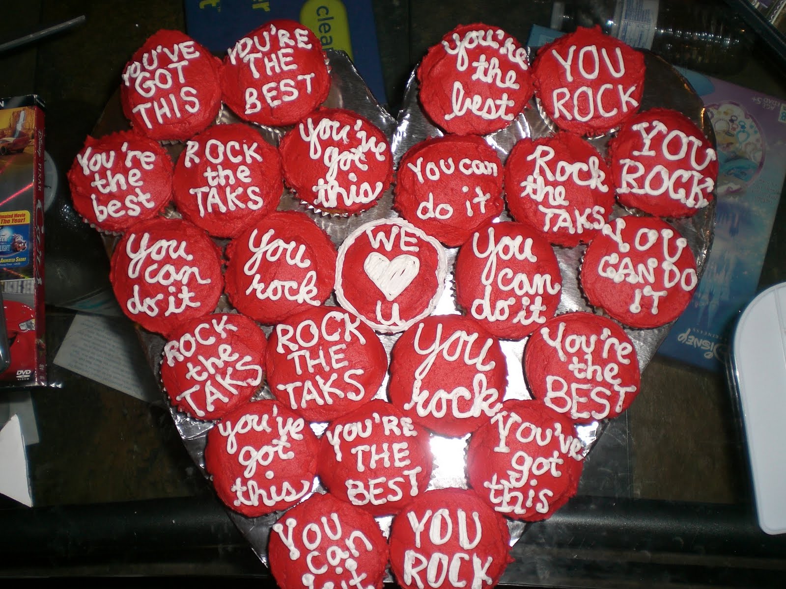 Everyday is somebody's birthday: Good Luck Cupcakes