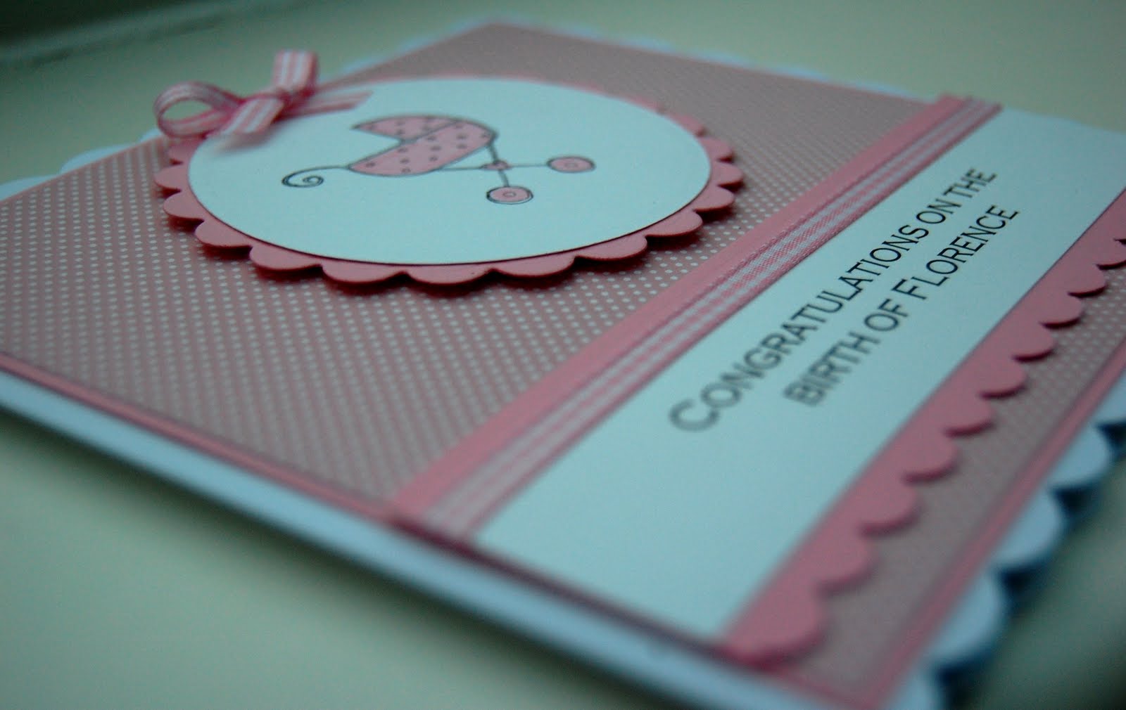 Simple Baby card - The Paper Haven