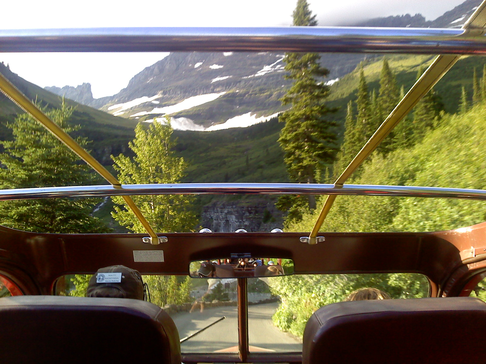 Cape Codder in Montana: A Jammer bus ride, Glacier National Park