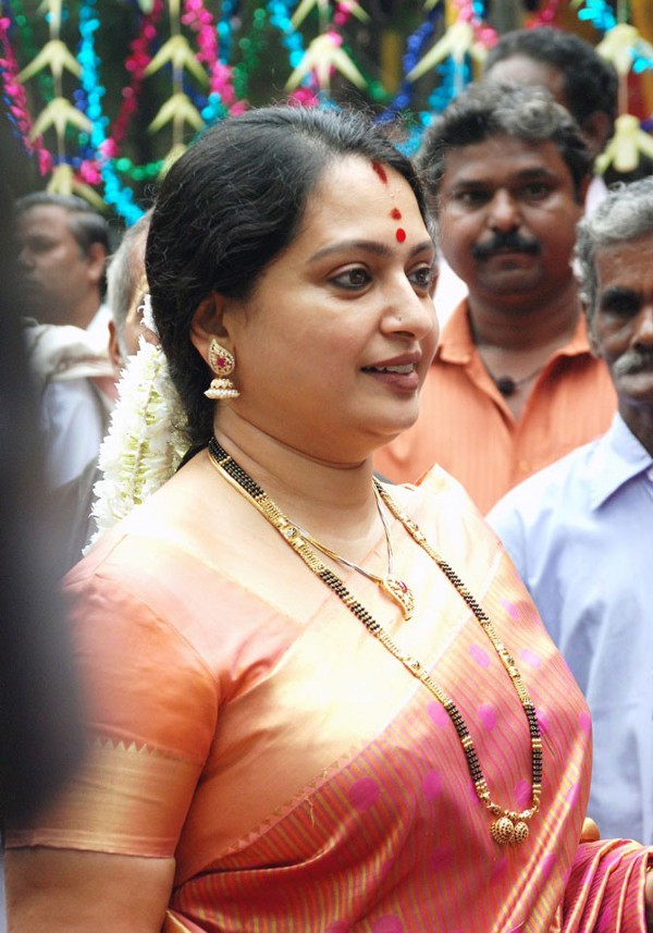 Lady Artists Photo Gallery: Seetha - In a Pooja