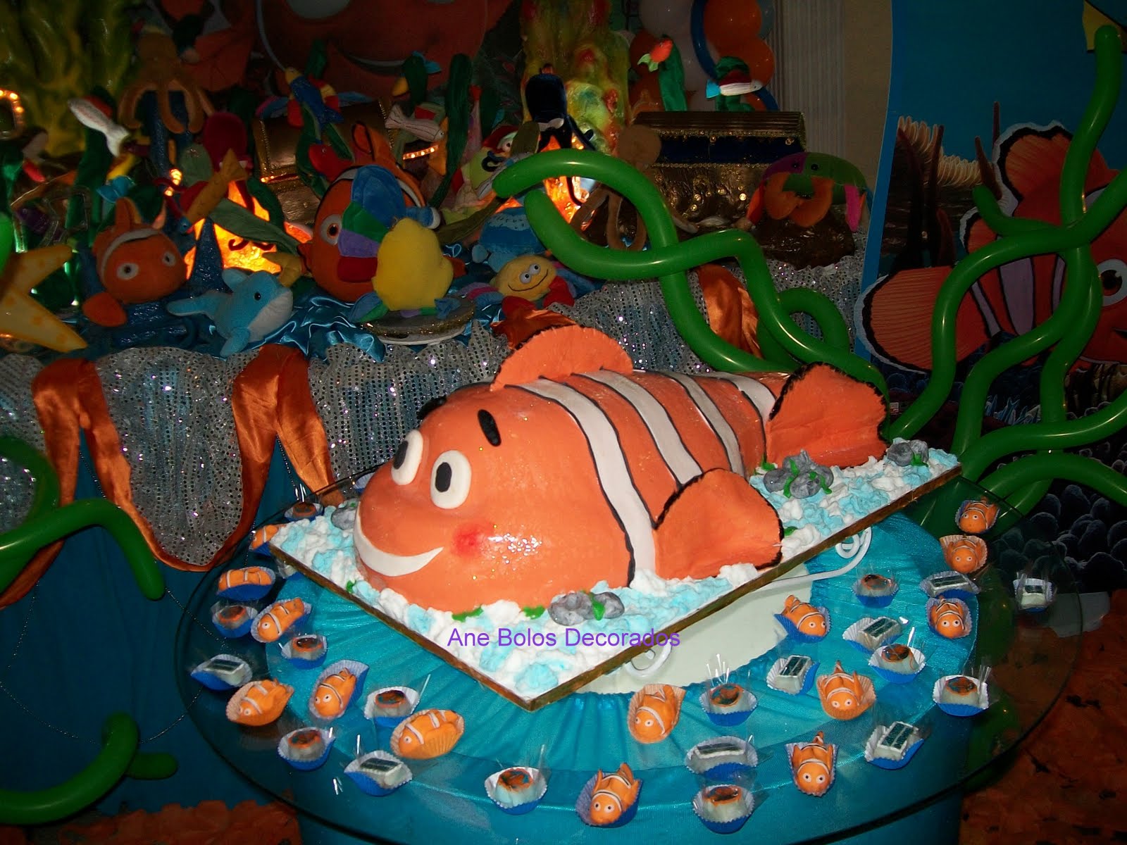 Ane Bolos Decorados: Bolo Nemo