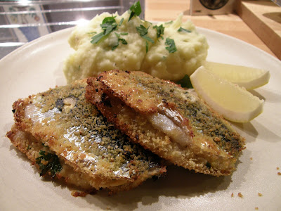 Lusthusets Kök: Stekt sill i ugn.