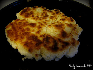 Mostly Homemade: Family Traditions: Hoe Cake