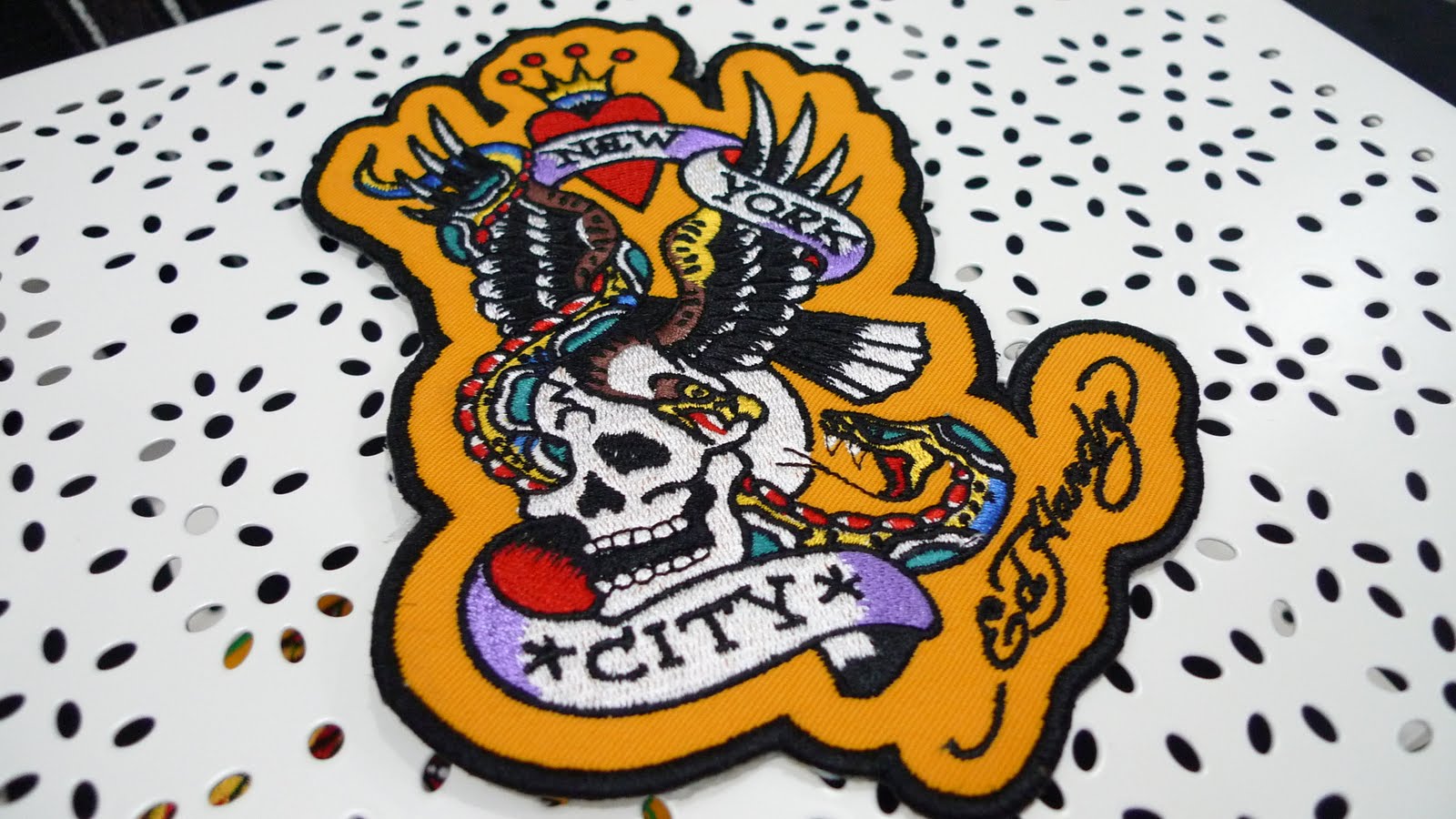 David Max Shopping Mall: Ed Hardy Iron on Patches